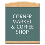 Briggs Sign Store | room signs traditional sign styles