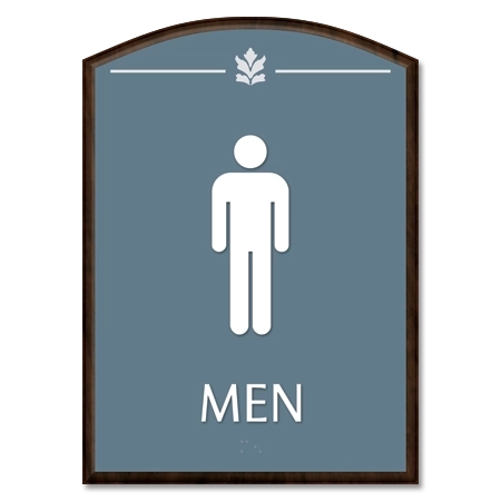 Briggs Sign Store | restroom signs contour sign styles