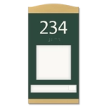 Briggs Sign Store | room number signs esquire sign styles
