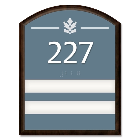 Briggs Sign Store | room number signs contour sign styles