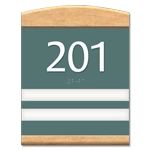 Briggs Sign Store | room number signs traditional sign styles