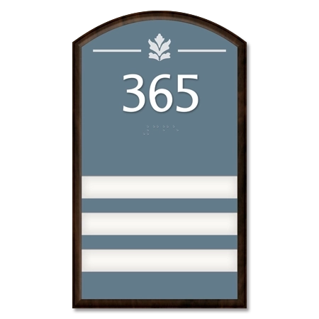 Briggs Sign Store | room number signs contour sign styles