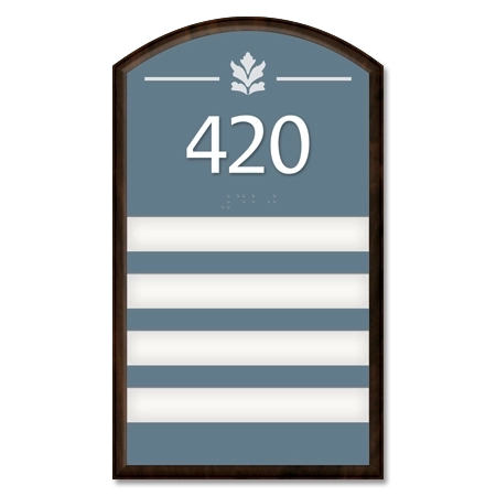 Briggs Sign Store | room number signs contour sign styles