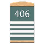 Briggs Sign Store | room number signs traditional sign styles