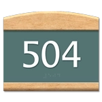 Briggs Sign Store | room number signs traditional sign styles