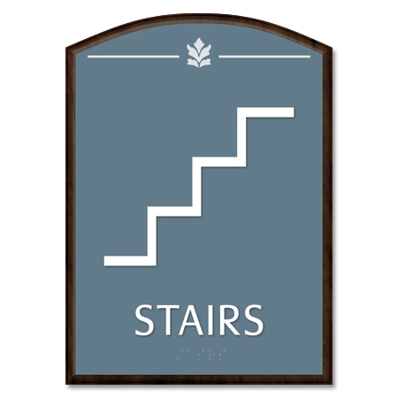 Briggs Sign Store | stairs elevators signs contour sign styles