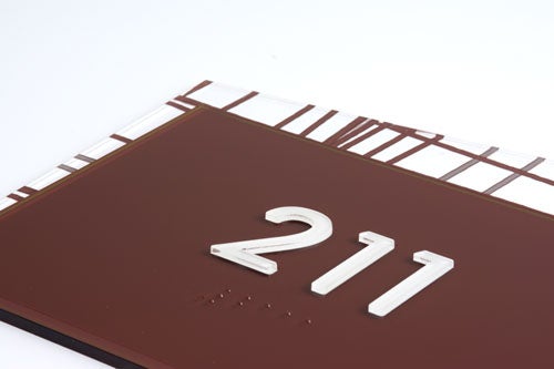 Briggs Sign Store | room number sign room number signs flexia angulate ...