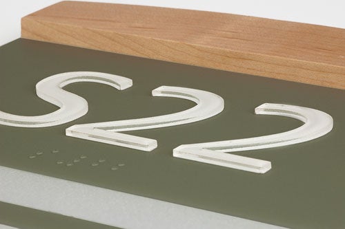 Briggs Sign Store | patient room number 2 slot room number signs ...